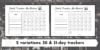 30-Day No Alcohol Habit Tracker - Digital Hygge