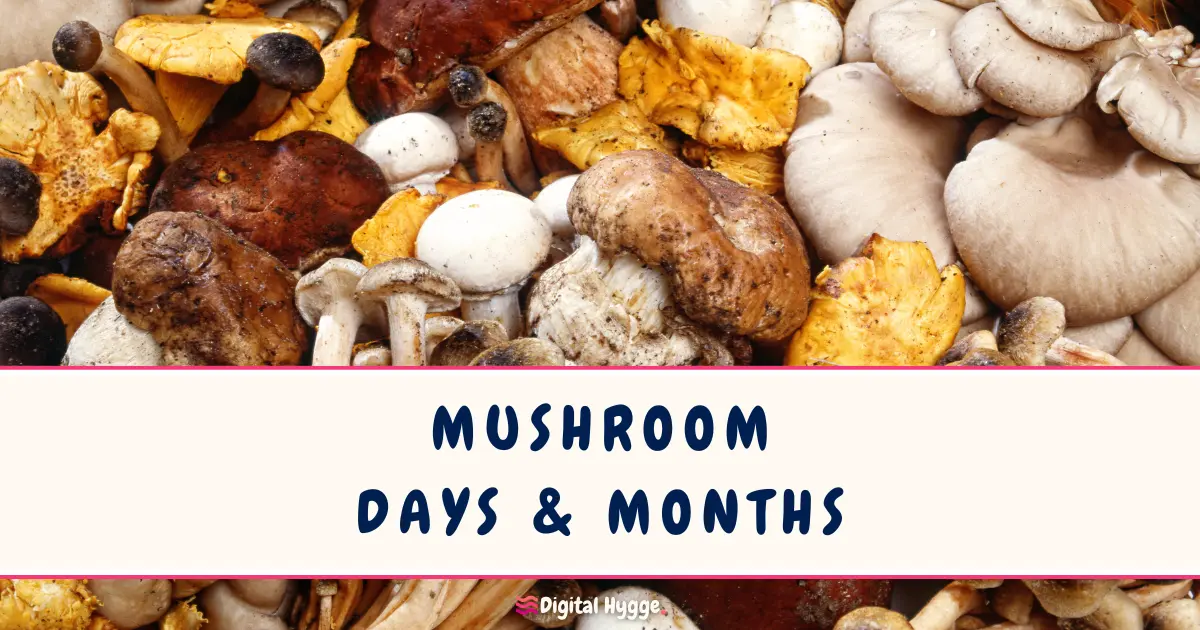 A Complete Calendar of Mushroom Holidays You Didn’t Know Existed!
