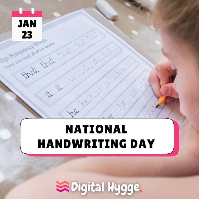 National Handwriting Day Digital Hygge National Handwriting Day Digital Hygge
