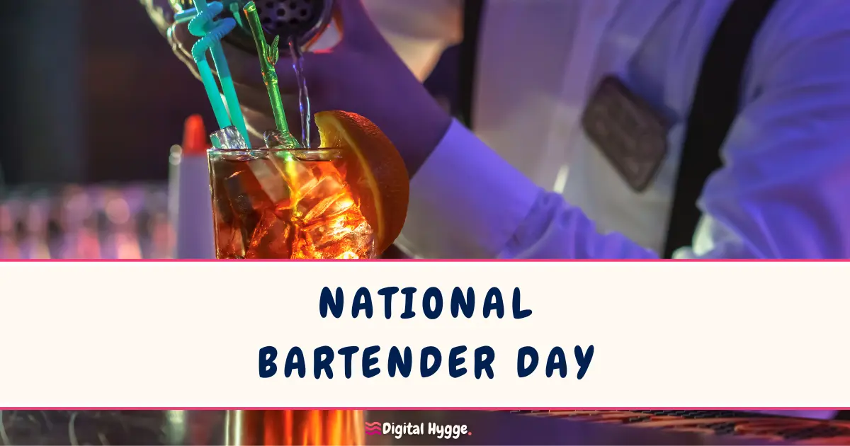 National Bartender Day - Digital Hygge
